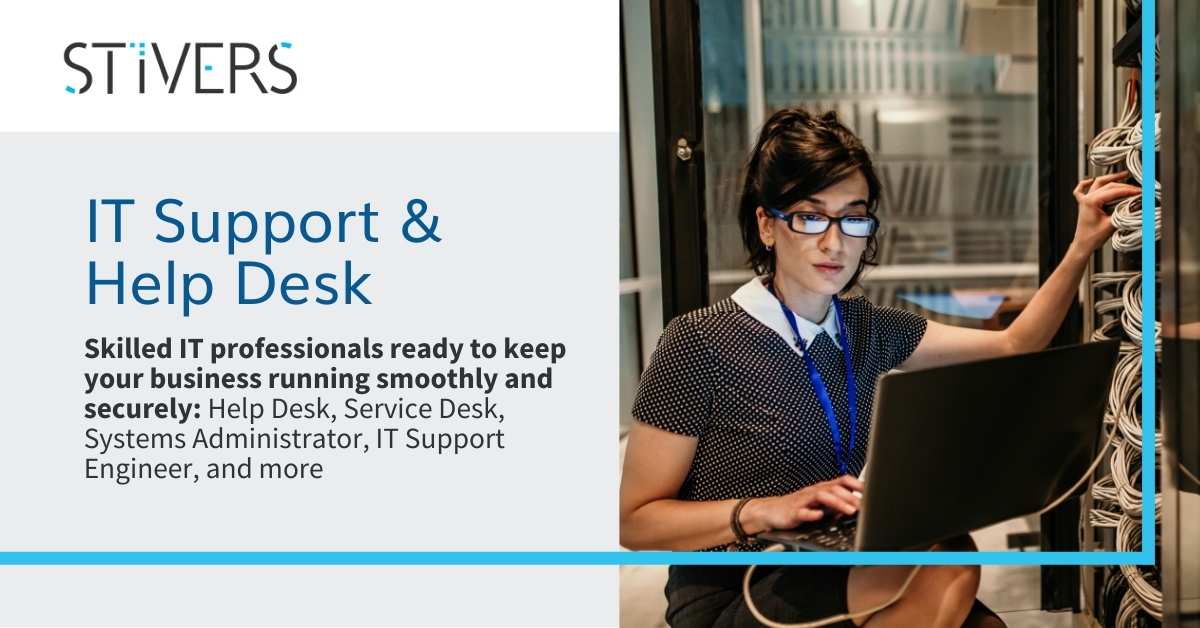 IT Support & Help Desk Staffing | Stivers | Hire IT Professionals